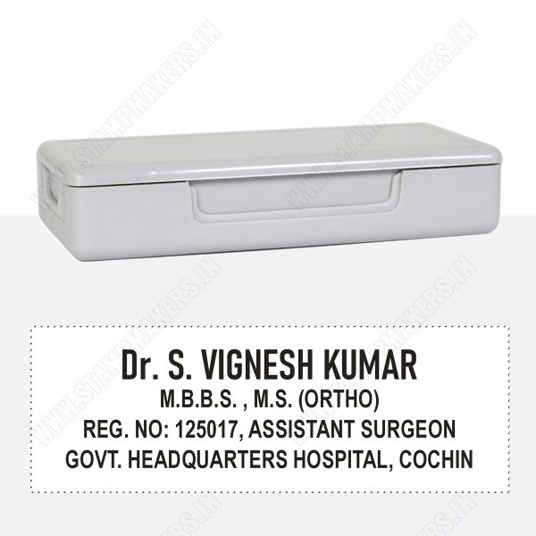 Doctors Stamp : Stamping Pen - Make My Stamp - Online Rubber Stamp