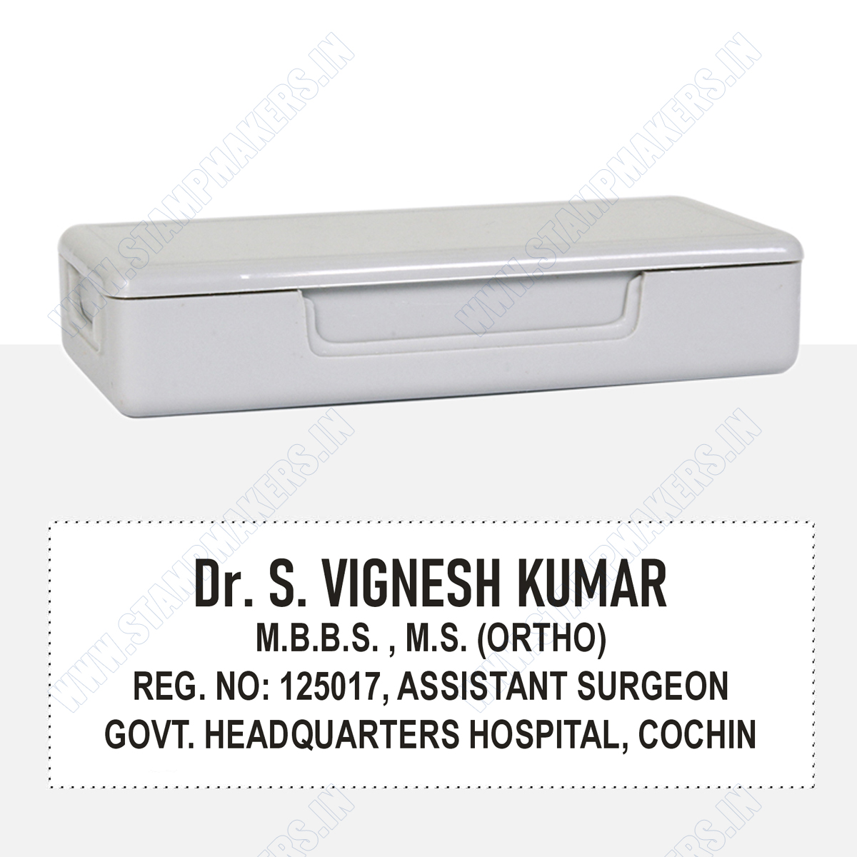 Doctors Stamp : Stamping Pen - Make My Stamp - Online Rubber Stamp