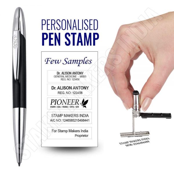 Doctors Stamp : Stamping Pen - Make My Stamp - Online Rubber Stamp