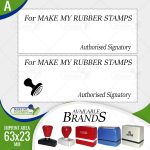Authorised Signatory Stamp Archives - Make My Stamps : Online Stamp ...