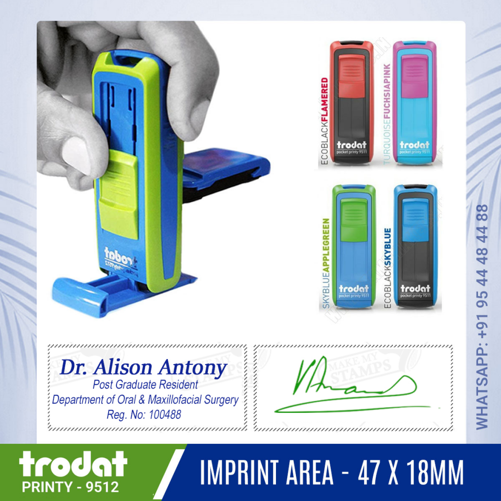 Director Designation Stamp / Designation Stamp / Proprietor Stamp