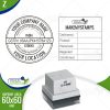 Round Stamp 60mm-Online Rubber Stamp Makers, Stamp Maker Near me